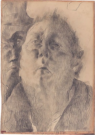 Self portrait by Horst Janssen on artnet