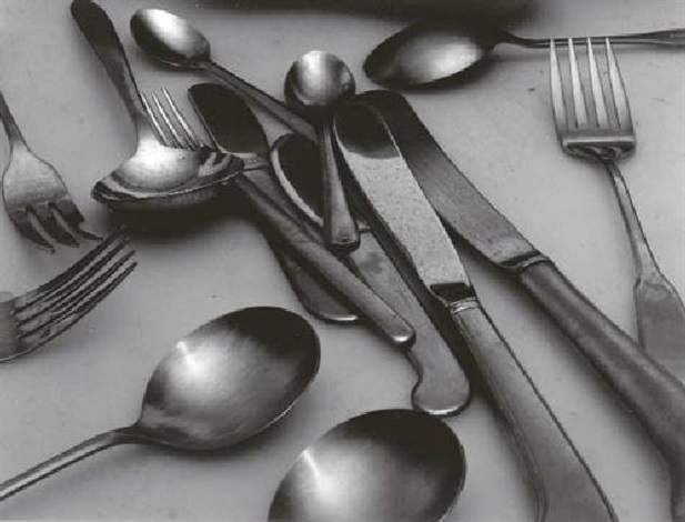 Untitled Still-life with silverware by Jan Groover on artnet