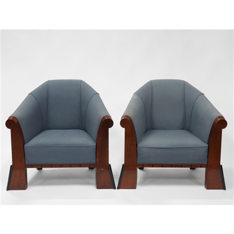 Pair of Lounge Chairs by Michael Graves for Sunar Hauserman, c.1980 by ...