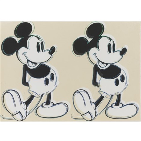 Double Mickey Mouse by Andy Warhol on artnet