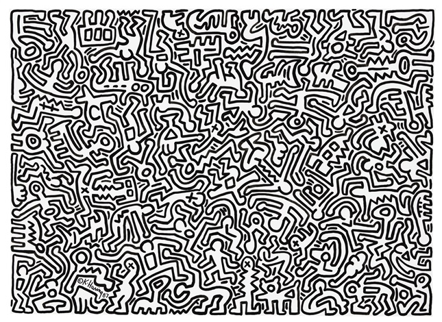 DETAIL DRAWING by Keith Haring on artnet