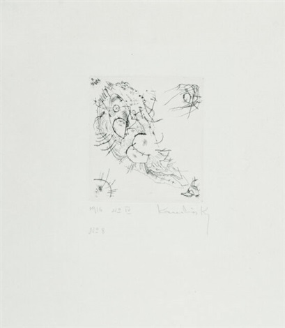 Radierung 1916-No. IV by Wassily Kandinsky on artnet