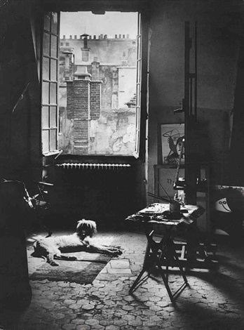 LAtelier de Picasso rue des Grands Augustins. Paris by Brassaï on artnet