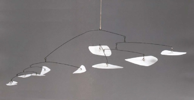 Ten balancing whites by Alexander Calder on artnet