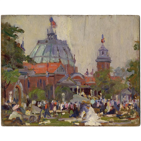 HORTICULTURAL BUILDING, CANADIAN NATIONAL EXHIBITION by Peter Clapham ...