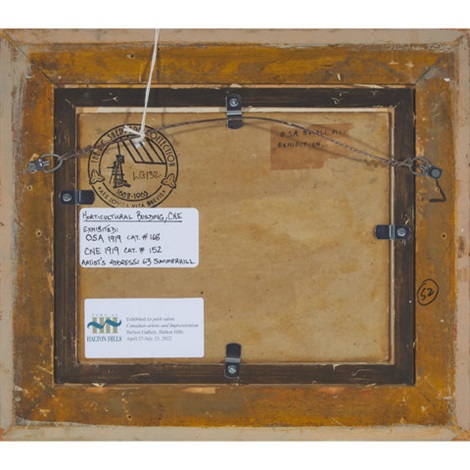 HORTICULTURAL BUILDING, CANADIAN NATIONAL EXHIBITION by Peter Clapham ...