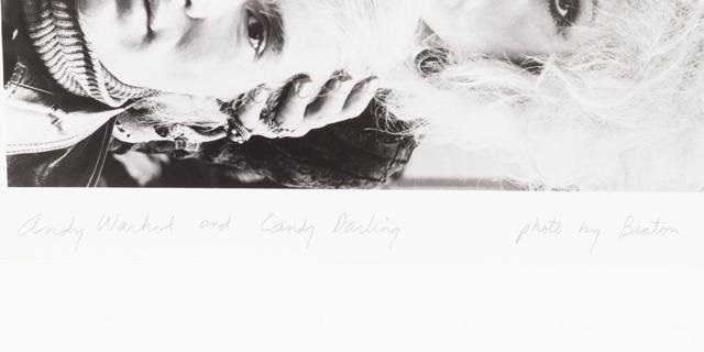Andy Warhol and Candy Darling by Cecil Beaton on artnet
