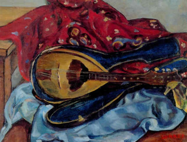 The mandolin by Maud Frances Eyston Sumner on artnet