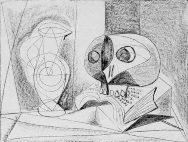 Composition with skull by Pablo Picasso on artnet