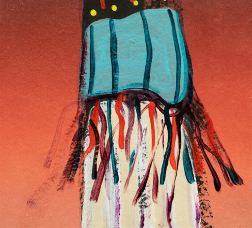 Maiden Dancer, Hopi Priest and Maiden Dancer Triptych by Pablo Antonio ...