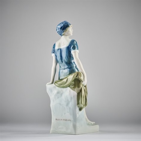 At the Beach by Rudolf Marcuse on artnet