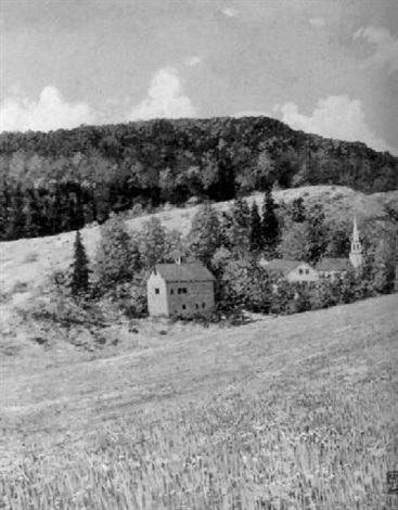 A Vermont farm by Wally Ames on artnet