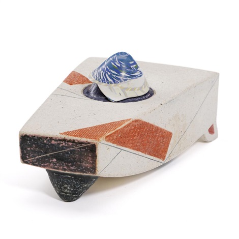 A sculptural, two-piece object by Hans Munck Andersen on artnet