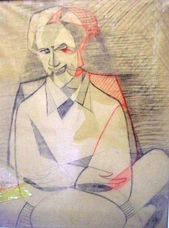 Portrait dhomme by Jeanne Rij-Rousseau on artnet