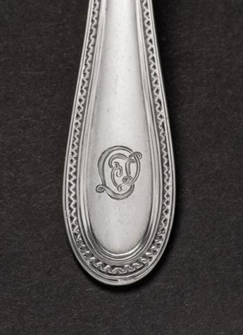 28-Piece Silver-Plated Norman Pattern Flatware Service, from the ...