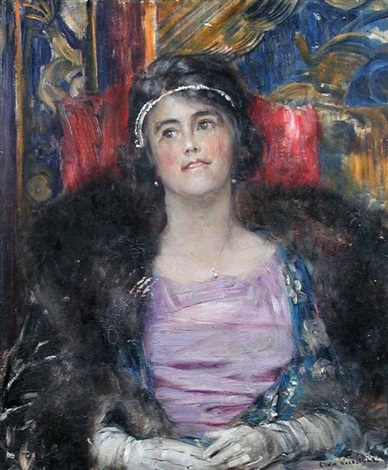 Portrait of a lady by Edwin Arthur Ward on artnet