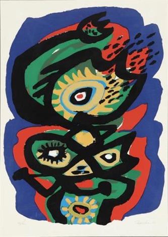 Two compositions by Anton Rooskens on artnet