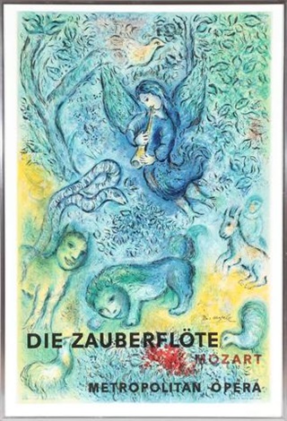 Die Zauberflöte, Mozart, Metropolitan Opera by Marc Chagall on artnet