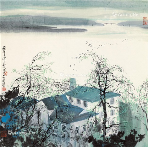 罗德岛海滨 by Liu Maoshan on artnet