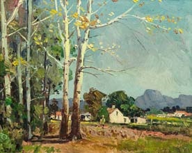 Boland Landscape by Piet (Pieter Gerhardus) van Heerden on artnet