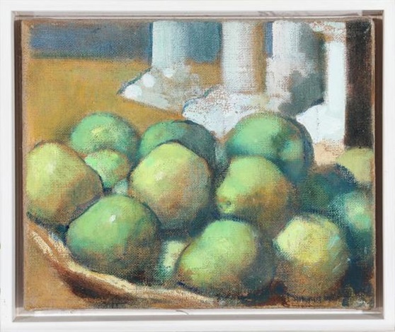 Stil life with apples by Peter Martensen on artnet