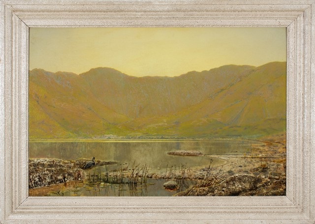 The Herons Haunt by John Atkinson Grimshaw on artnet