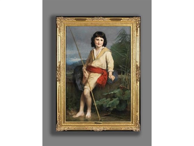 DER JUNGE FISCHER by Timoléon Marie Lobrichon on artnet