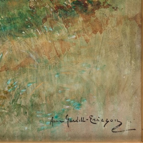 Young boy by the river side by Anna Gardell-Ericson on artnet