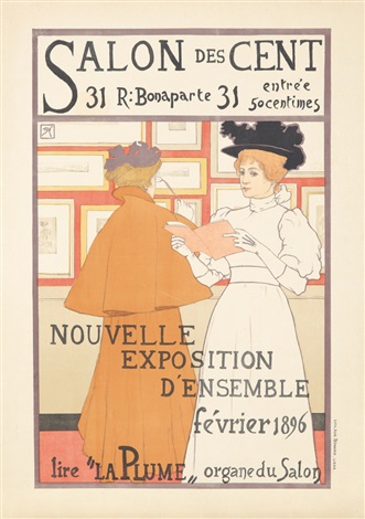 Salon des Cent February 1896 by Armand Rassenfosse on artnet