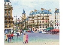 Tower from square by Shitomi Hidaka on artnet