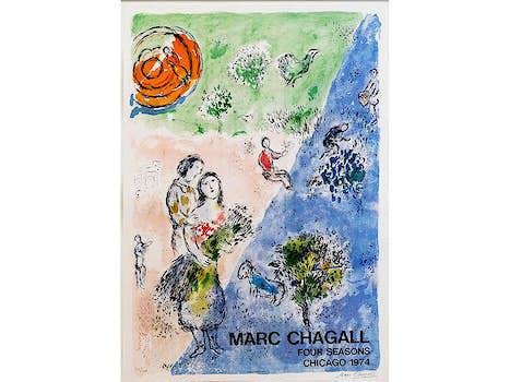 FOUR SEASONS, 1974 by Marc Chagall on artnet