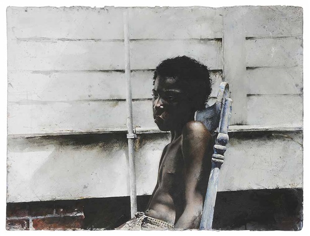 A Blue Chair by Stephen Scott Young on artnet