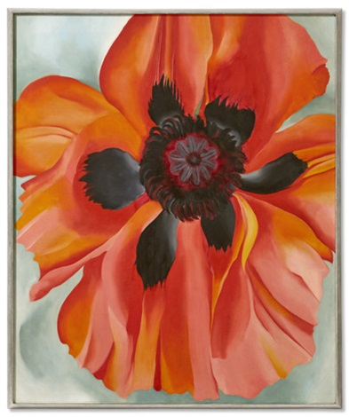 Red Poppy by Georgia O'Keeffe on artnet