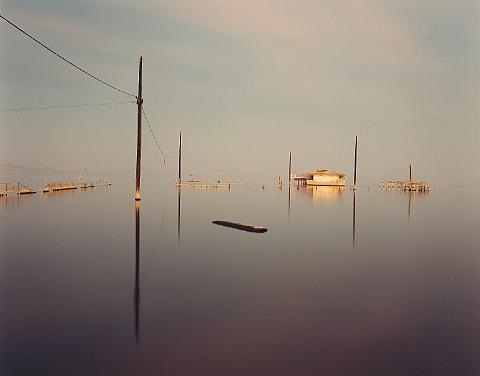Submerged snack bar, Salton Sea by Richard Misrach on artnet