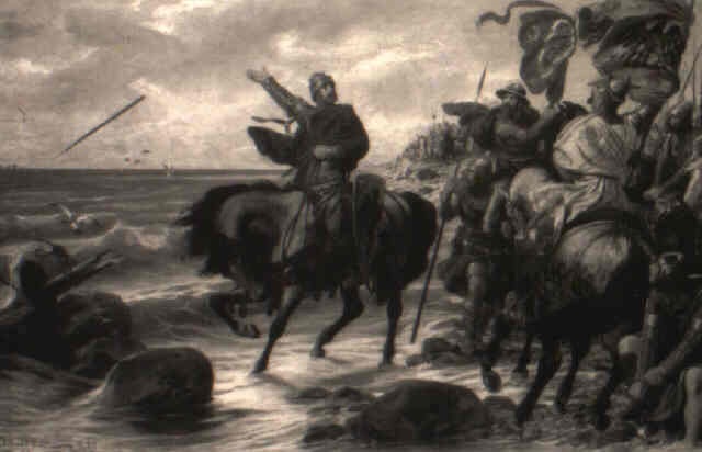 Kaiser Otto am Bosporus by Albert Baur the Elder on artnet