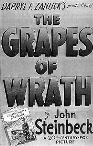 The Grapes Of Wrath Movie Poster