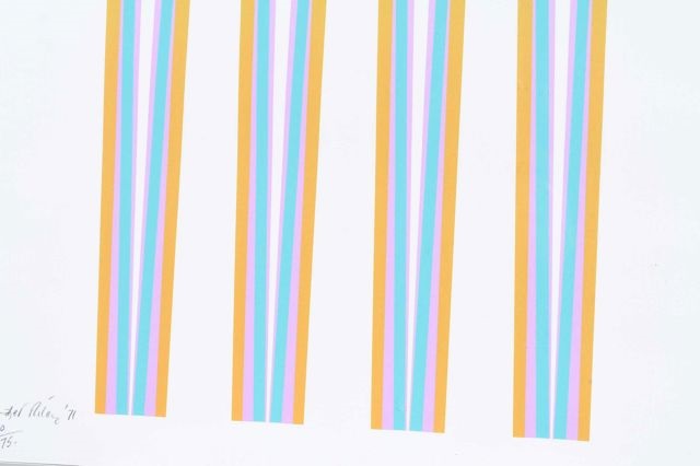 Bridget Riley, Elongated Triangles 4 by Bridget Riley on artnet