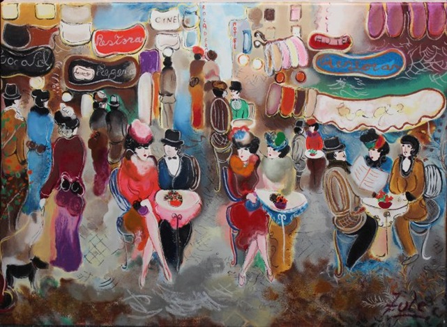 The Courtyard by Zule Moskowitz on artnet