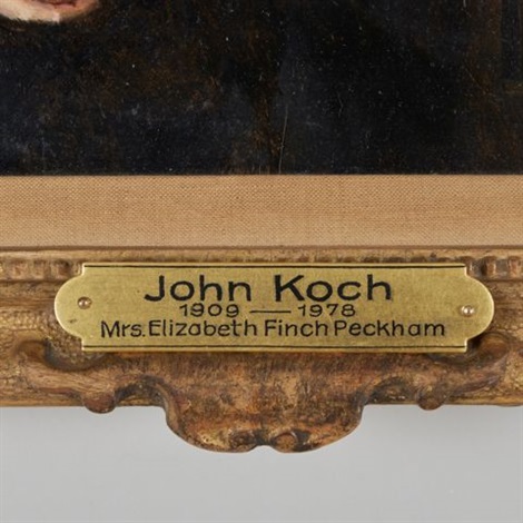Portrait of Elizabeth Finch Peckham by John Koch on artnet