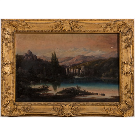 Landscape with Lake by Edward Beyer on artnet