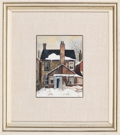Old House on Symington Avenue by John Kasyn on artnet