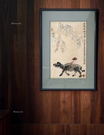 牧牛图 by Li Keran on artnet
