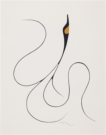 Canada Goose by Benjamin Chee Chee on artnet