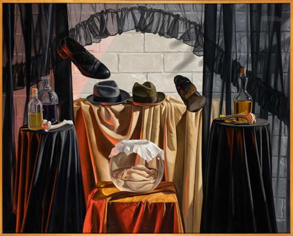 Shirleys Last Supper by Donald Roller Wilson on artnet