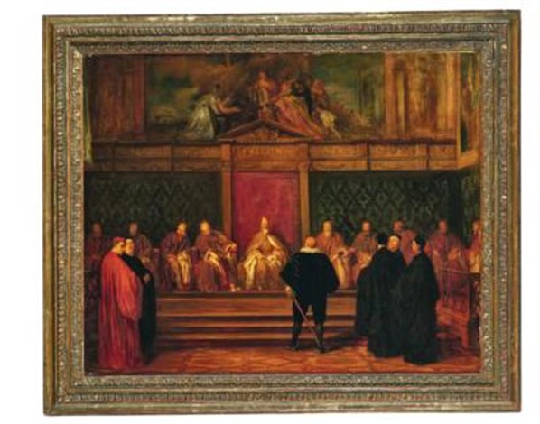 Le Senat de Venise by Tony Robert-Fleury on artnet