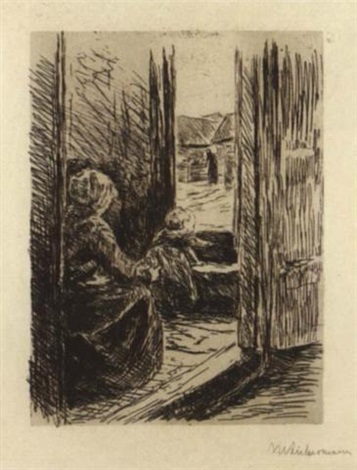 Mutter und Kind by Max Liebermann on artnet