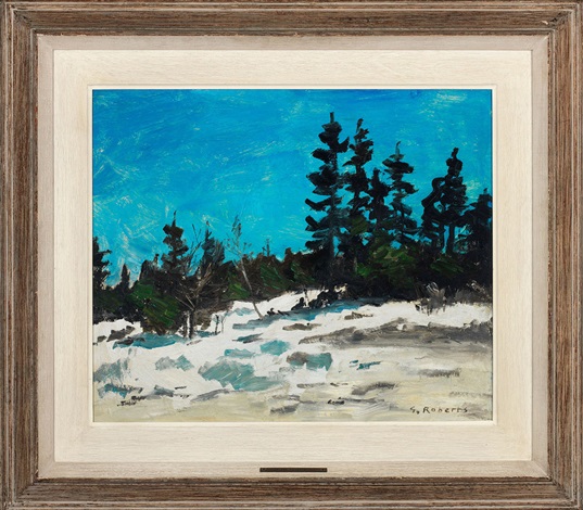 Brilliant Winter Day - New Brunswick by William Goodridge Roberts on artnet