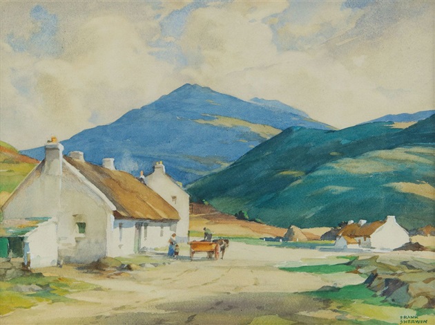 THE MOURNE MOUNTAINS, COUNTY DOWN by Frank Sherwin on artnet
