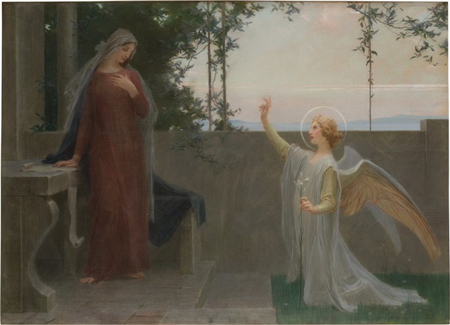 The Annunciation by Maximilian Pirner on artnet