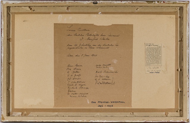 View of San Gregorio by Max Peiffer Watenphul on artnet